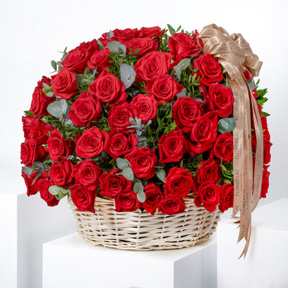 Same-Day Red Rose Bouquet Delivery Dubai - Flowers.ae